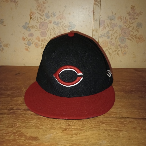 New Era | Accessories | Cincinnati Reds Hat 59fifty New Era Black And ...